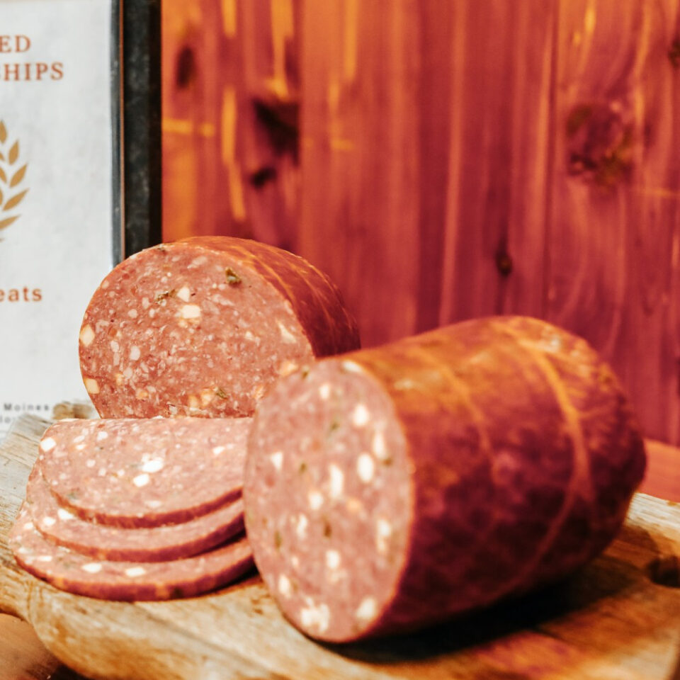 Sweet Bologna with Jalapenos & Cheese - 1 Package | Hermann Wurst Haus